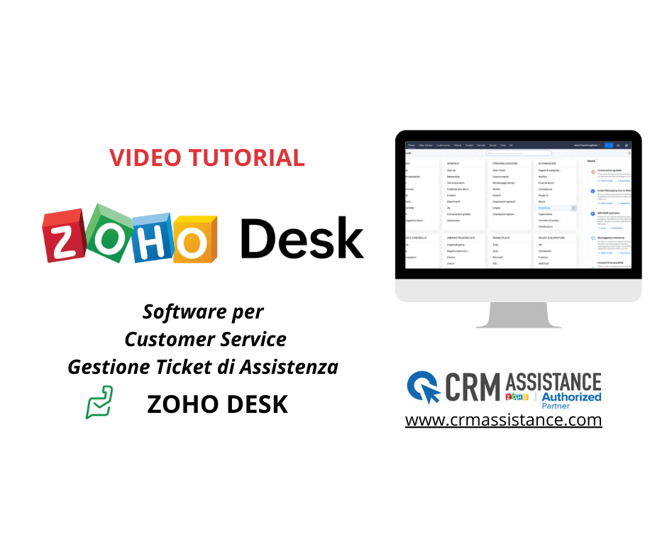 Zoho Desk - Video Tutorial | CRM ASSISTANCE